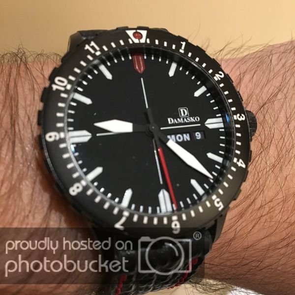 FS Damasko DA44 Black full set w/ 3 straps | WatchCharts