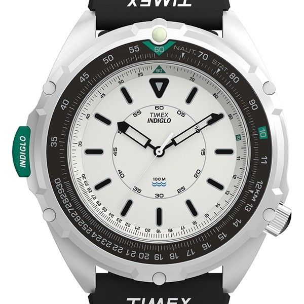 Timex 1995 Intrepid Reissue 46mm Stainless Steel Men's Watch TW2Y05800 ...