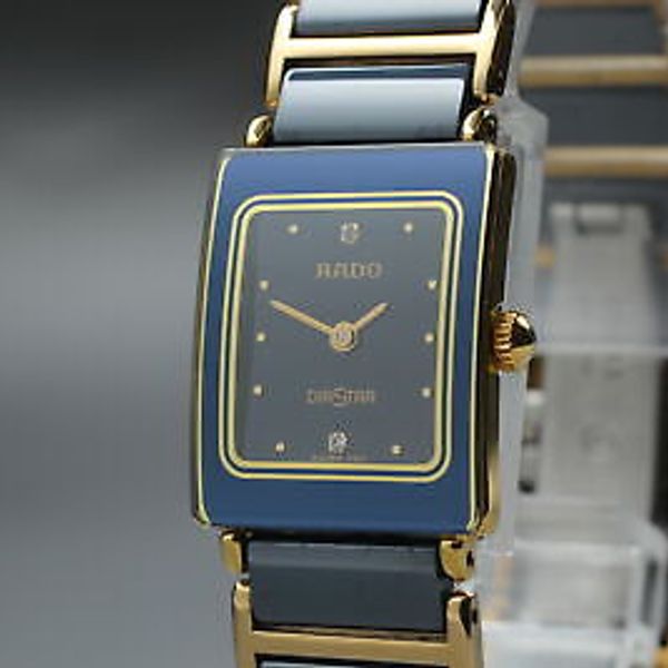 [Near MINT] RADO Diastar 153.0283.3N Black Dial Ceramic Quartz Womanâ s Watch | WatchCharts ...