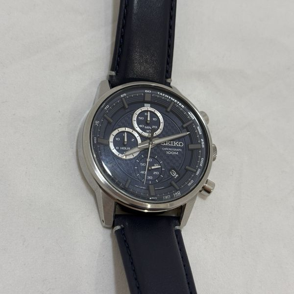 SEIKO 8T67-00G0 Chronograph 100M Hardlex Crystal Watch | WatchCharts ...