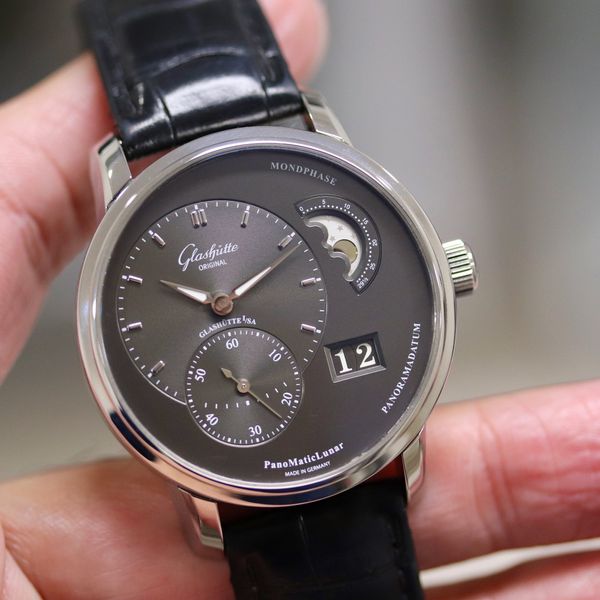 Glashutte Original. Panomatic Lunar. 40mm. Full set. | WatchCharts ...