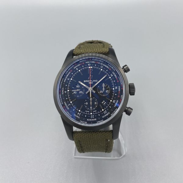 [$5,250 USD] WTS Breitling Transocean Unitime Pilot Black PVD Limited ...