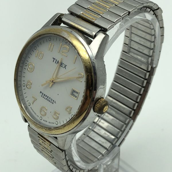 Timex Indigo Perpetual Calendar T2 061 Watch 37mm ï¿¼ | WatchCharts ...