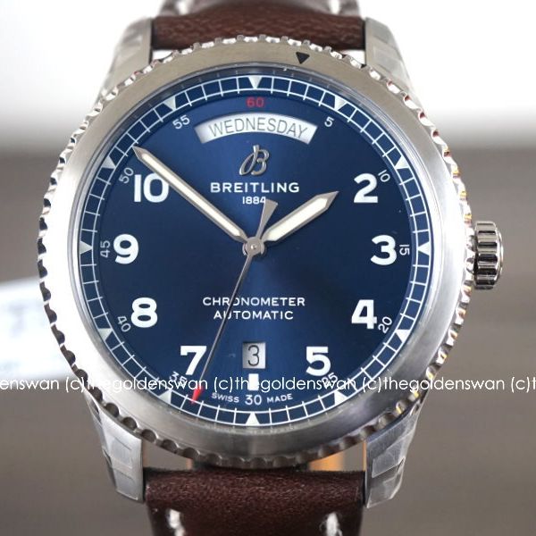 FSOT: Breitling Navitimer 8 Blue Dial Day Date | WatchCharts Marketplace