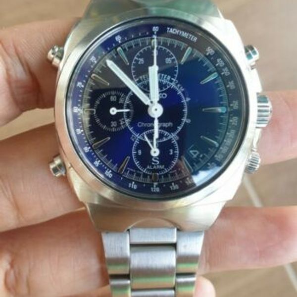 Vintage Seiko SUS 7T32-9000 Chronograph Telemeter, Alarm Watch. See ...