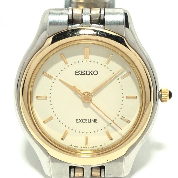 [New] [Used] SEIKO EXCELINE Watch Ivory | WatchCharts