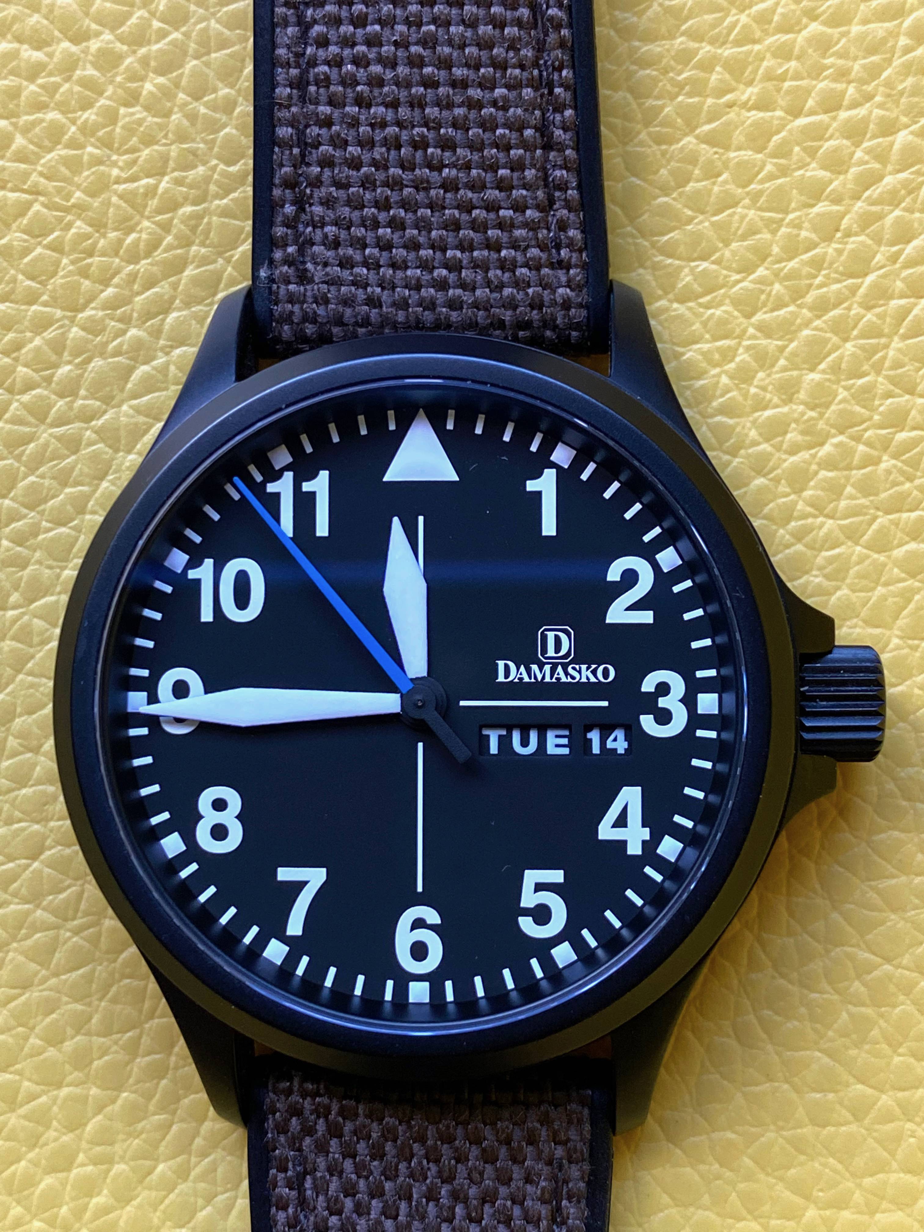 [WTS] Damasko DA38 Black | WatchCharts Marketplace