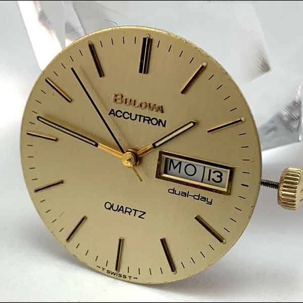 Vintage Bulova Accutron 2453.10 Movement Dial Assembly - AS IS - Parts ...