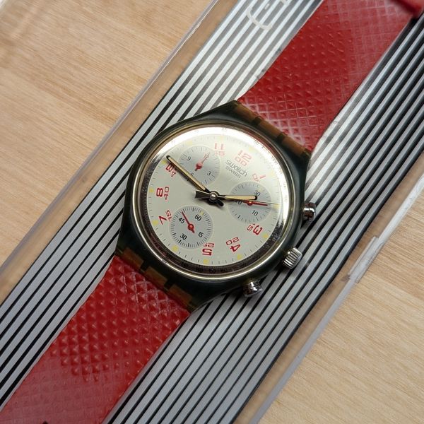 Swatch Chrono JFK SCN103 Quartz Wristwatch | WatchCharts Marketplace