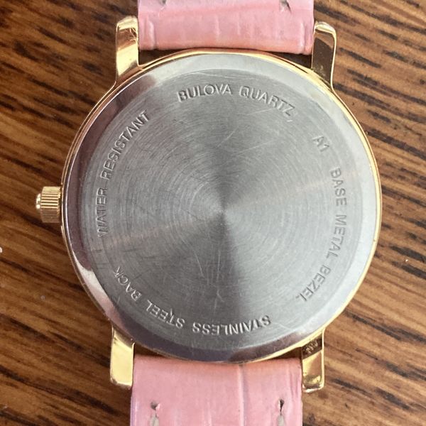 Bulova A1 Quartz Ladies Watch, New Band and Battery, Running ...