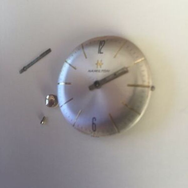 Vintage Hamilton Cal. 686 17 Jewel watch movement For "Repair or Parts ...