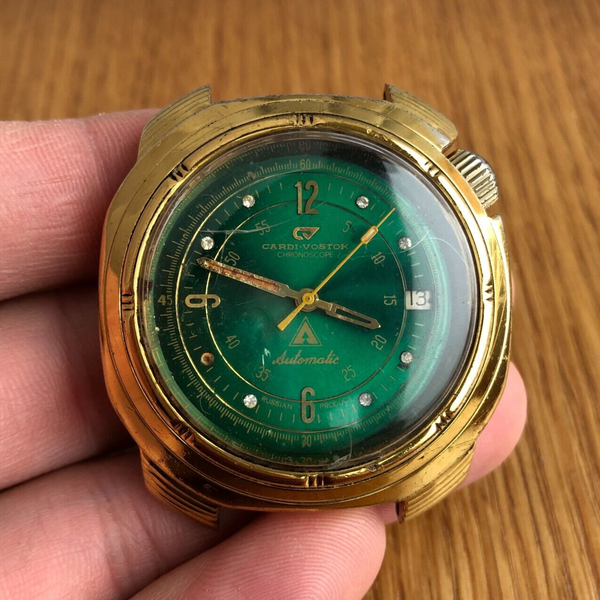 Watch Cardi Vostok Automatic Wostok Wristwatch USSR Russia Soviet SU ...