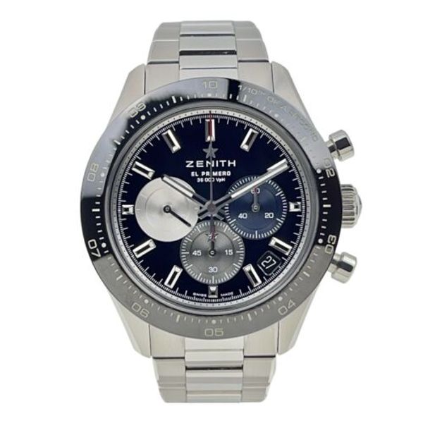 2021 Zenith Chronomaster Sport Steel Black 41mm Automatic Men’s Watch | WatchCharts Marketplace