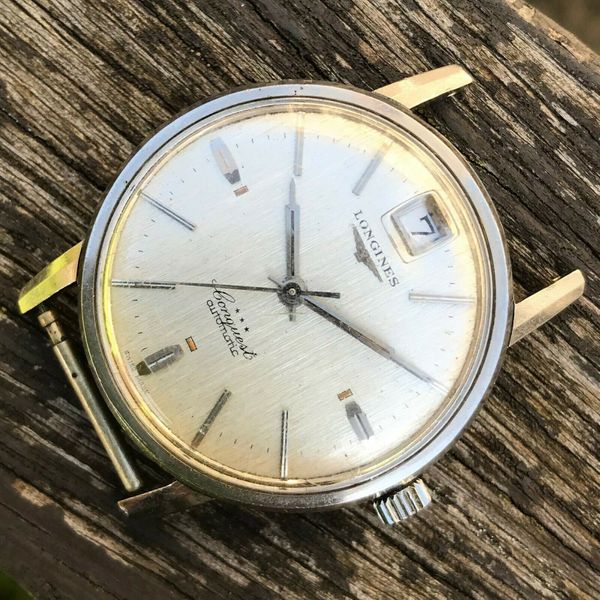 Vintage Linen Dial Longines Conquest Cal 291 Project Watch ...