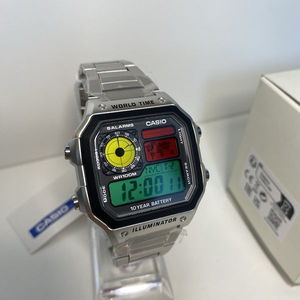 "Jurassic" | ð ¦ ð ´ð ¡ð ¢| Custom CASIO AE-1200WHD | World Time ...