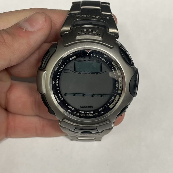 Menâ s Casio Pathfinder Tough Solar Watch 2471 PAG-50T | WatchCharts ...