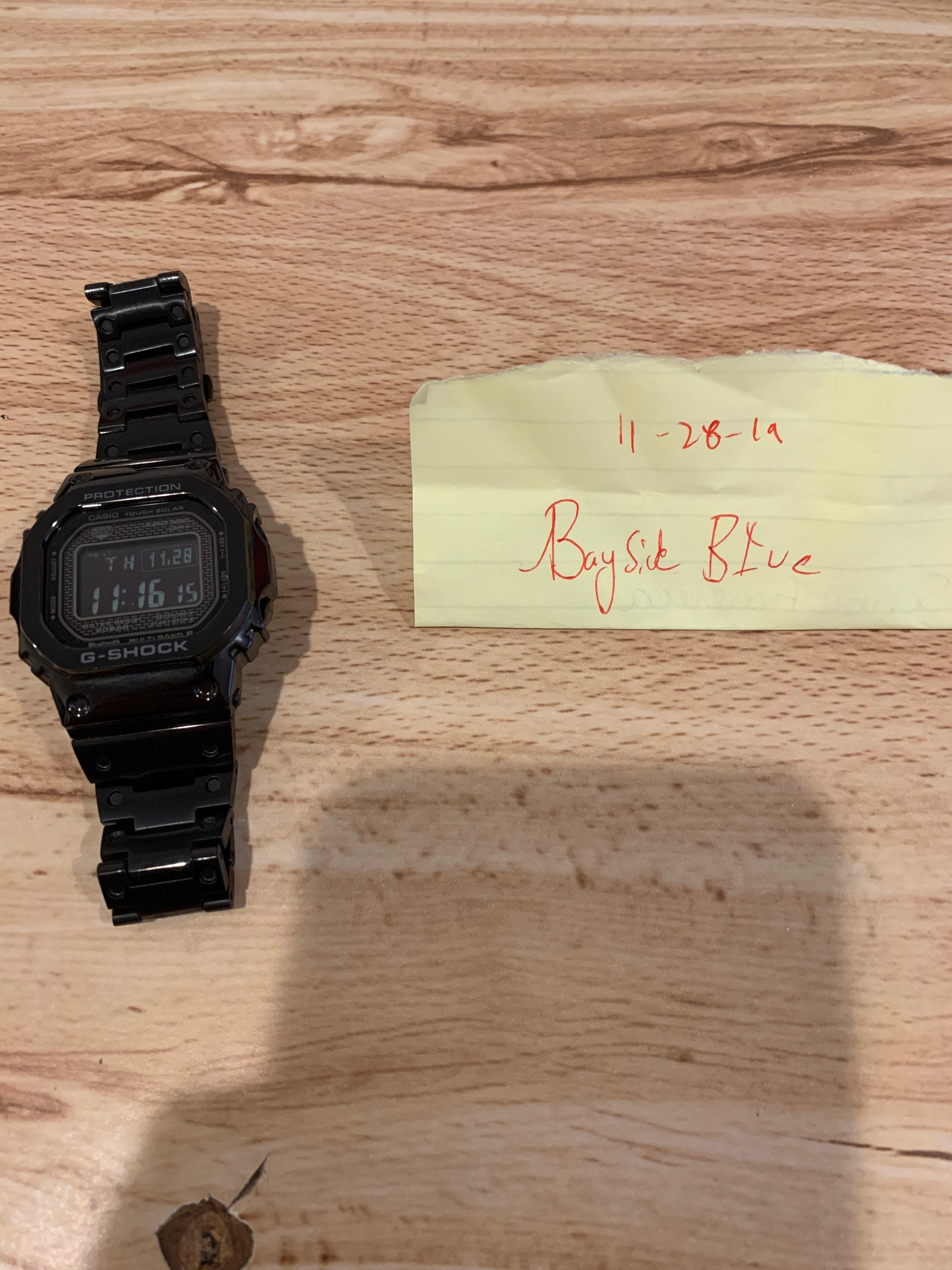 [WTS] Casio G-Shock GMWB-5000-GD1 | WatchCharts Marketplace