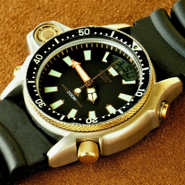 Citizen C021 (CO21) Aqualand Promaster Diver's 200m, Depth sensor ...