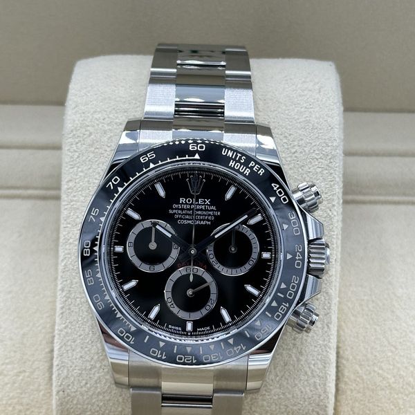 FS: BNIB Cosmograph Daytona 126500 Black Dial Complete 2023 ...