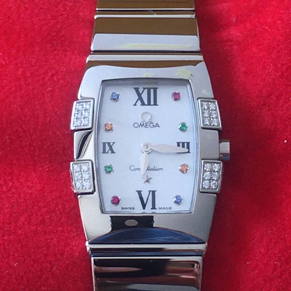 [WTS] Omega Constellation Quadrella Tonneau, Ladies’ timepiece, full ...