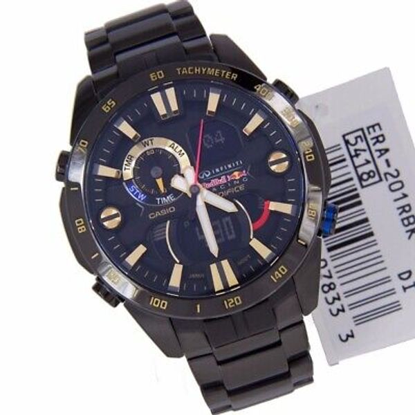 Casio Edifice Infiniti Red Bull Racing Limited Edition Watch ERA-201RBK ...