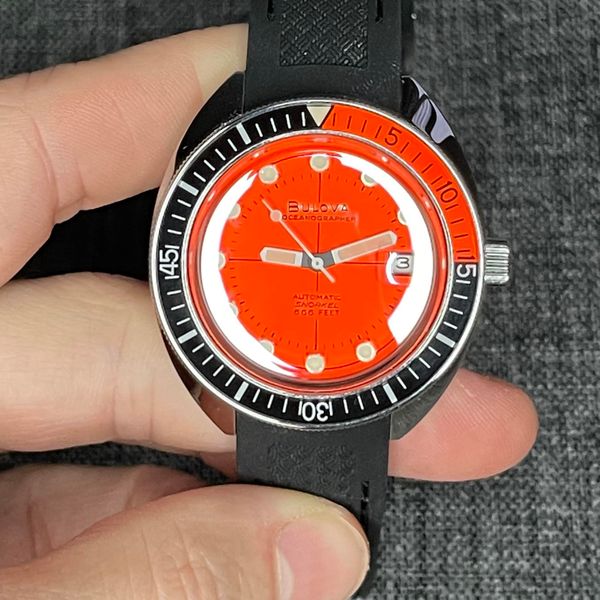 [WTS] Bulova Devil Diver Orange 41mm $400 | WatchCharts