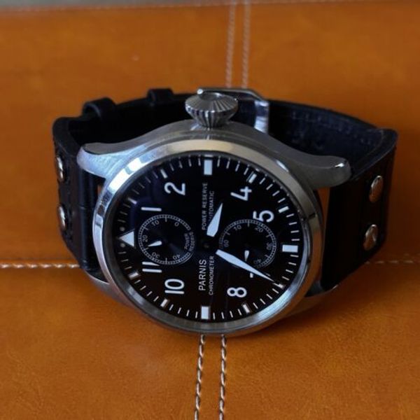 Parnis Power Reserve Pilot Watch | WatchCharts Marketplace