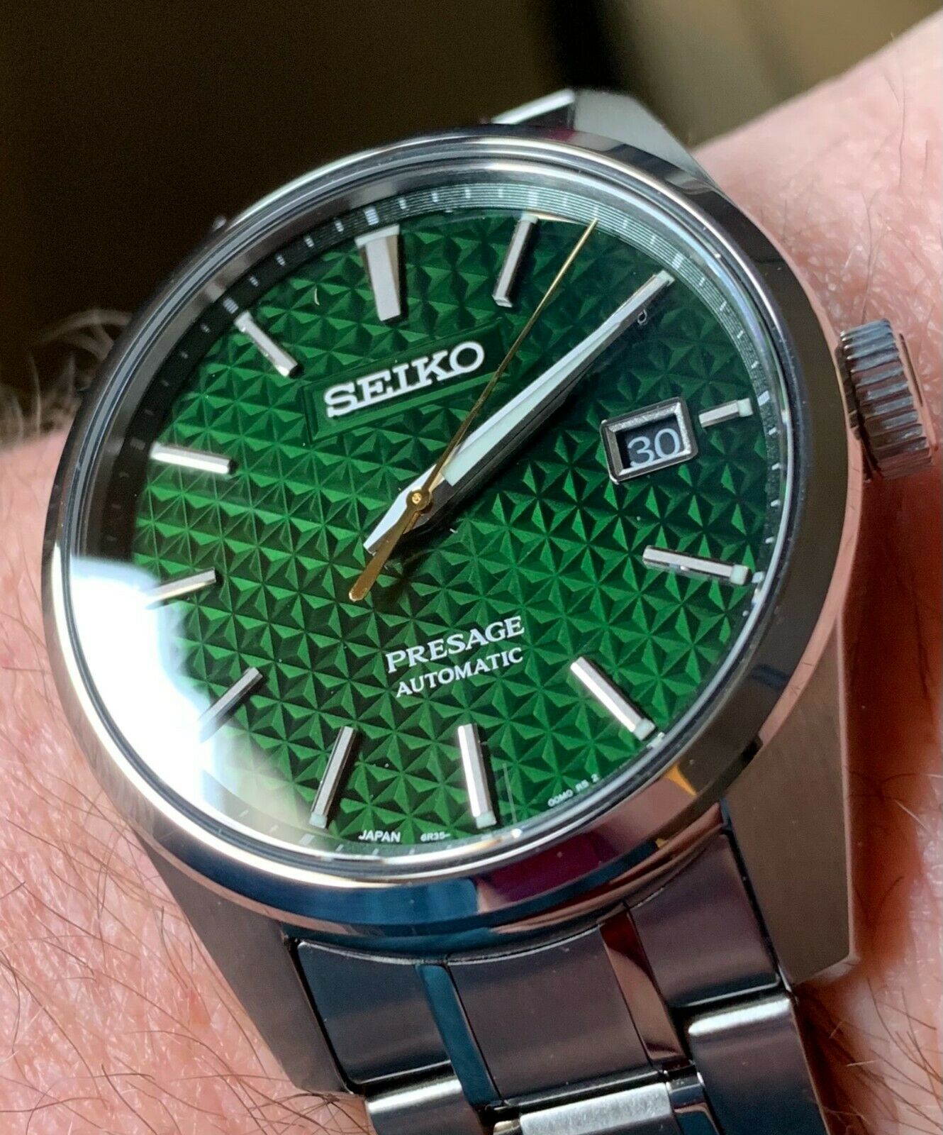 SEIKO PRESAGE SHARP EDGE SARX079/SPB169J1 TOKIWA GREEN DIAL automatic ...