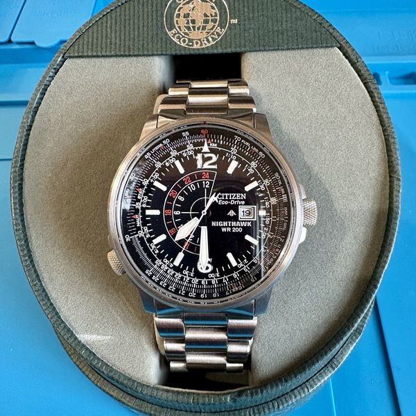 Citizen eco drive Nighthawk WR200 | WatchCharts Marketplace