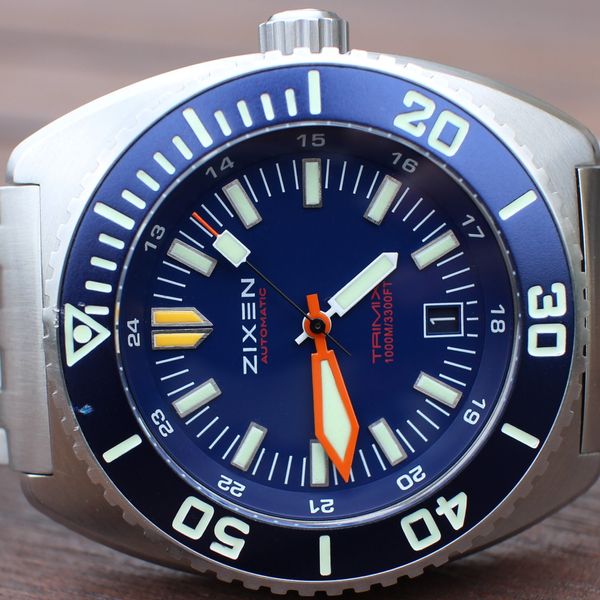 Zixen Trimex Blue 1000m Diver | WatchCharts