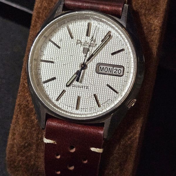 [WTS] Timex Blue Linen Dial Viscount, Waltham Trench Watch, Pulsar ...