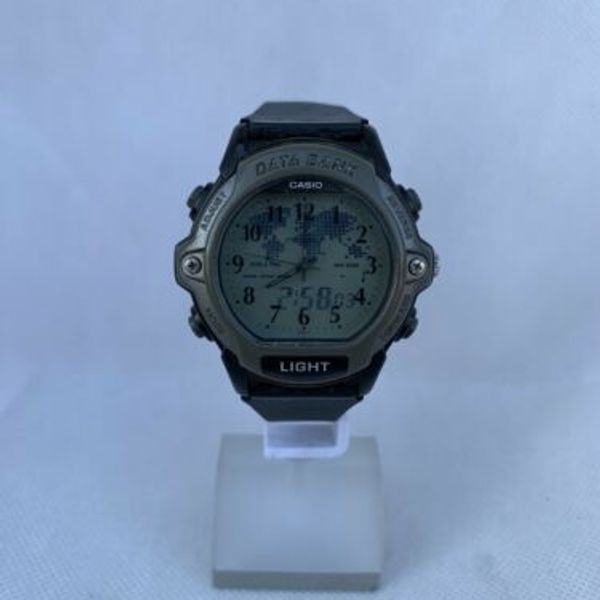 Casio ABX-23 Twincept Wrist Watch Module 2358 Vintage Old Retro Data ...