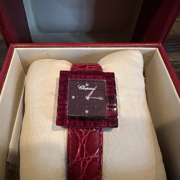 LIMITED EDITION CHOPARD ICE CUBE BE MAD WATCH 4P Diamond Dial ...