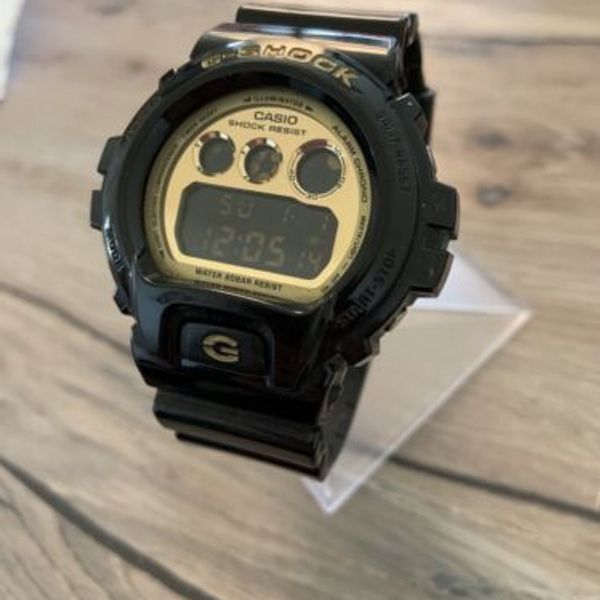 Casio G-Shock - Black GOLD - 1289 - DW-6900CB Watch NEW Battery DW6900 ...
