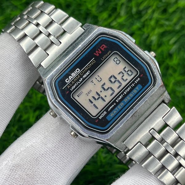 Vintage Casio Alarm Chronograph Wr lithium Made in Japan menâ s watch ...