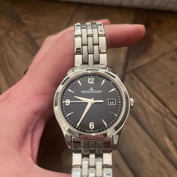 [$4000] JLC Master Control Date rare black dial ON BRACELET!! | WatchCharts
