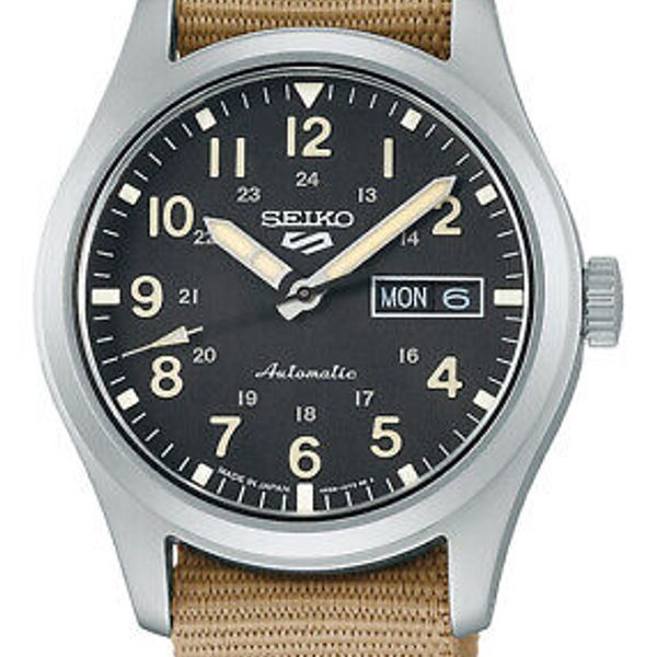 SEIKO SEIKO 5 SPORTS SBSA117 Black Mechanical Automatic Men's Watch New ...