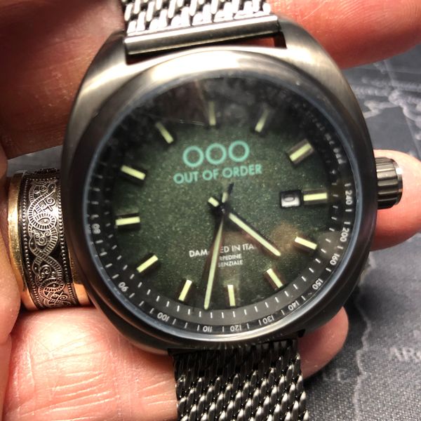 [WTS] OUT OF ORDER Torpedine 3H Mint Black reduced | WatchCharts ...