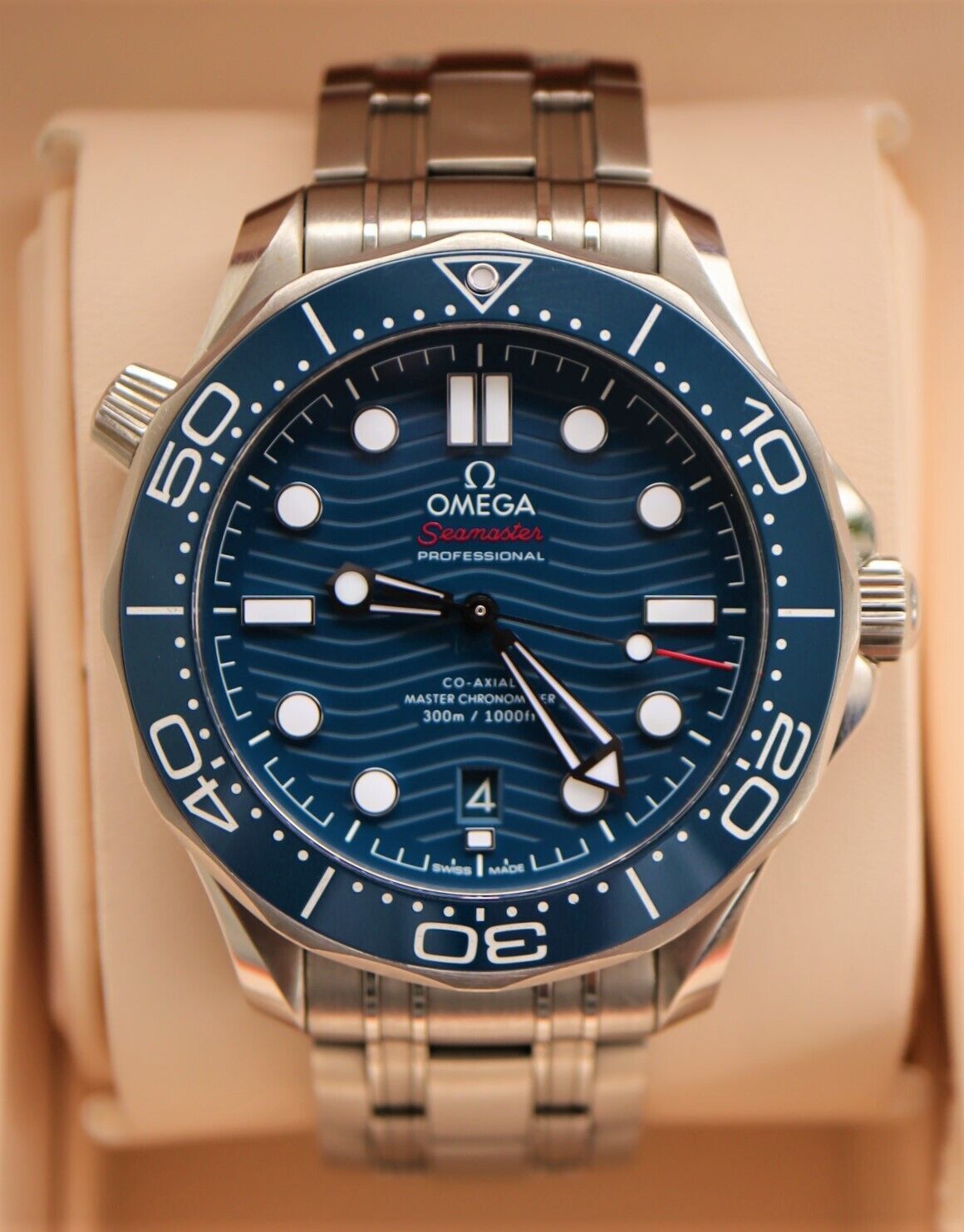 FS: Omega Seamaster 300M Diver Blue Dial 42mm 210.30.42.20.003.001 2020 ...
