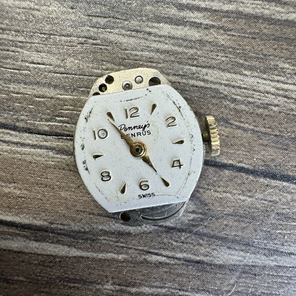 Vintage Benrus Jeweled Dial 17 Jewel Ladies Mechanical Wristwatch BN1 ...