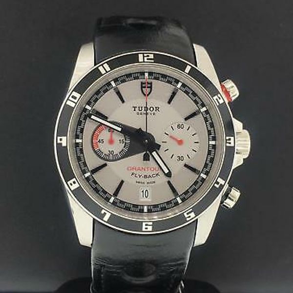 Tudor Grantour Chrono Fly-Back Mens 42mm Stainless Steel Ref. 20550N ...