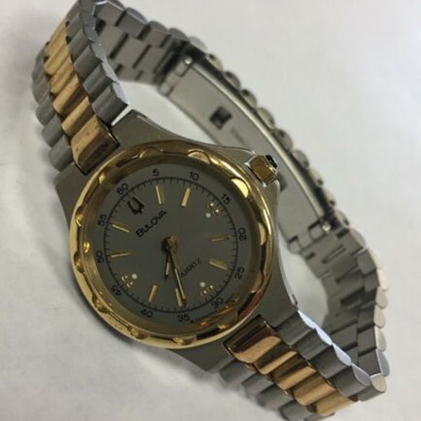 Vintage Bulova Quartz 9063-5020 W. Germany Women’s Watch Running ...