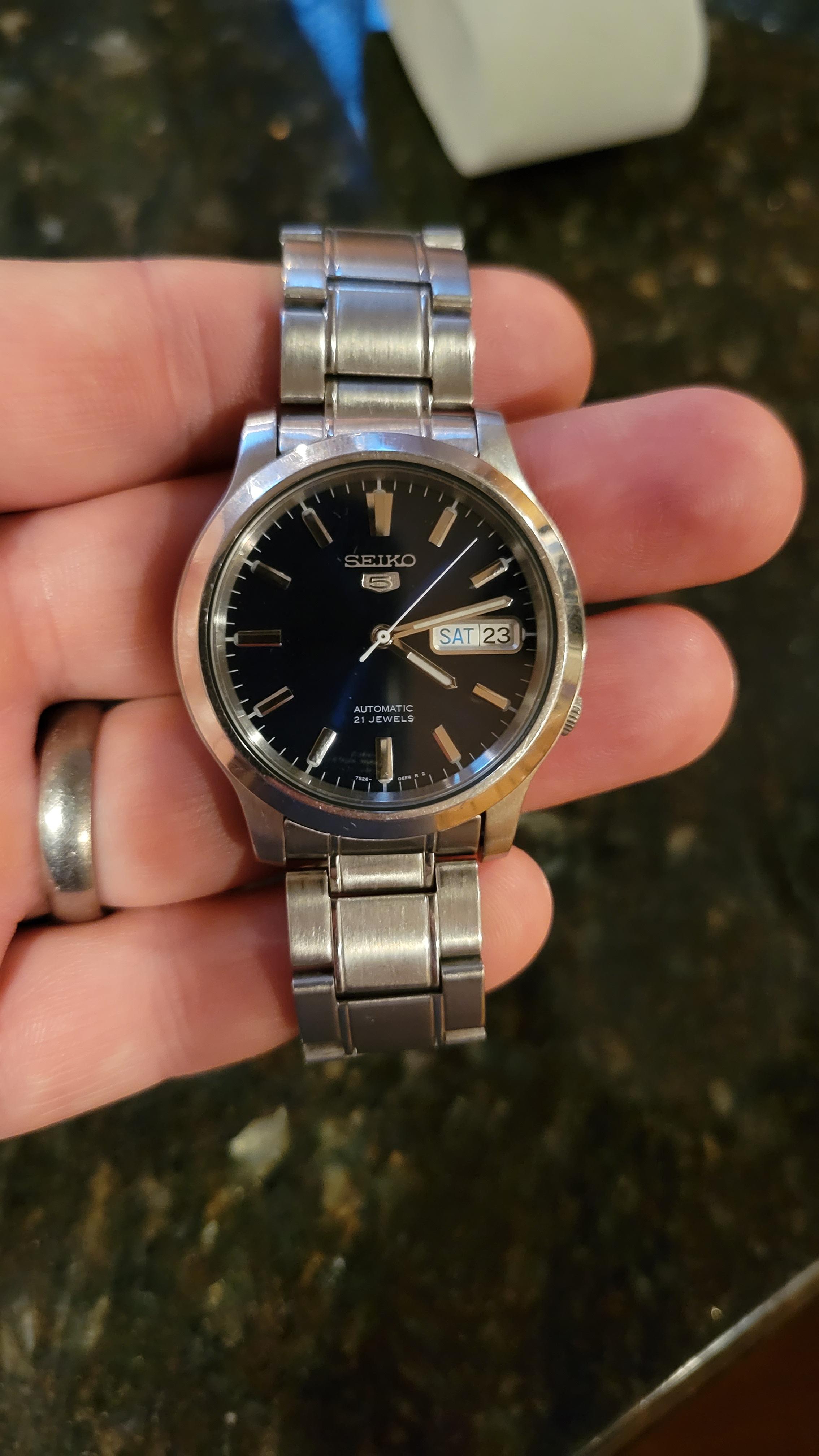 [WTS] Seiko 5 blue dial, SNK793 | WatchCharts