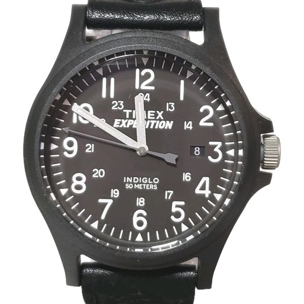 Timex TW4B08100, Men's "Expedition Metal Field" Black Nylon Watch, Indiglo, Date | WatchCharts ...