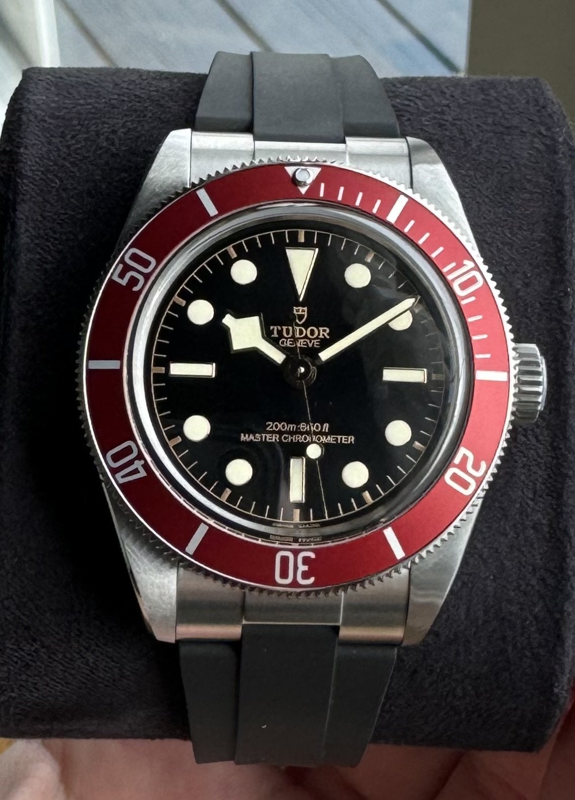 Tudor Black Bay METAS Burgundy | WatchCharts Marketplace