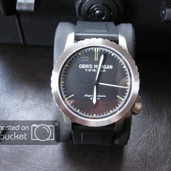 FS: Obris Morgan Branco Brushed Ti C3 lume - SOLD! | WatchCharts ...