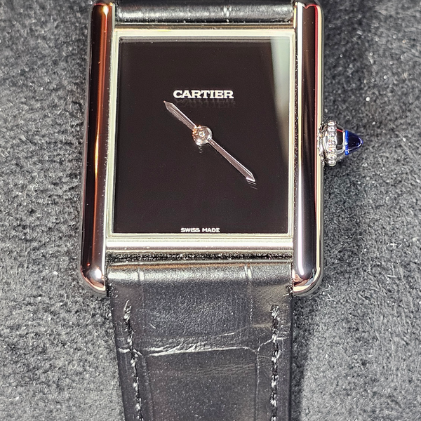 Cartier Tank Must Black Large 2024 - WSTA0072 | WatchCharts Marketplace