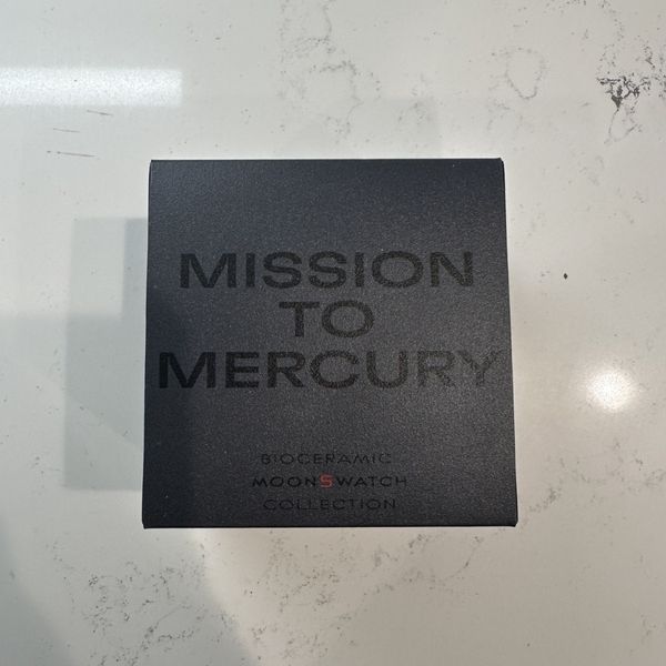 Swatch x Omega MoonSwatch Mission To Mercury Men's Watch SO33A100 ...