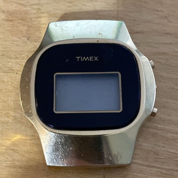 RARE Vintage Timex K Cell Menâ s Watch Gold Tone, for parts only ...
