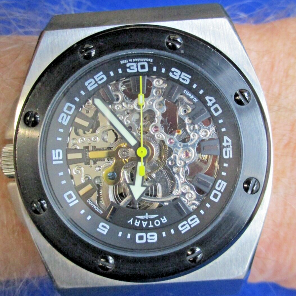 Rotary Skeleton Automatic Gent's Watch | WatchCharts Marketplace